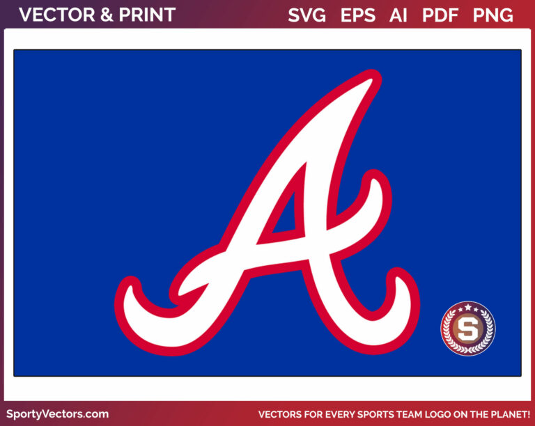 Atlanta Braves Vector SVG Logos - Sporty Vectors • The latest SVGs for ...
