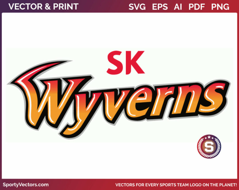 SK Wyverns - Baseball - Wordmark Logo (2006) - Sports Logo SVG, PNG, AI ...