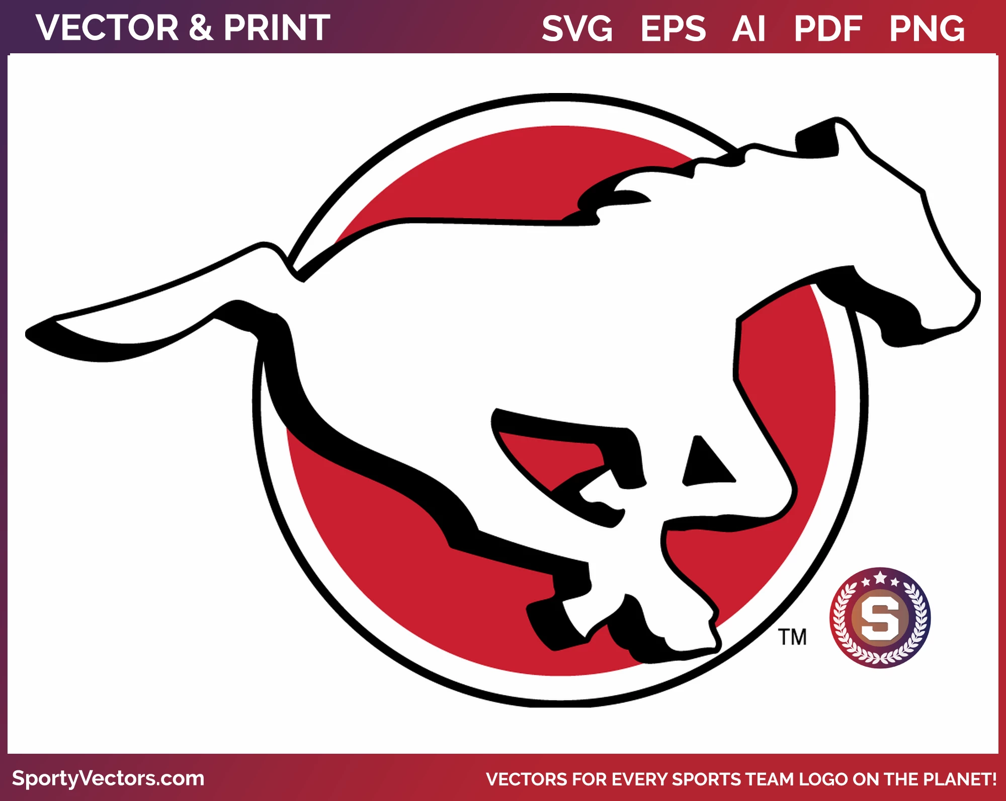 Calgary Stampeders - Football - Primary Logo (2016) - Sports Logo SVG ...